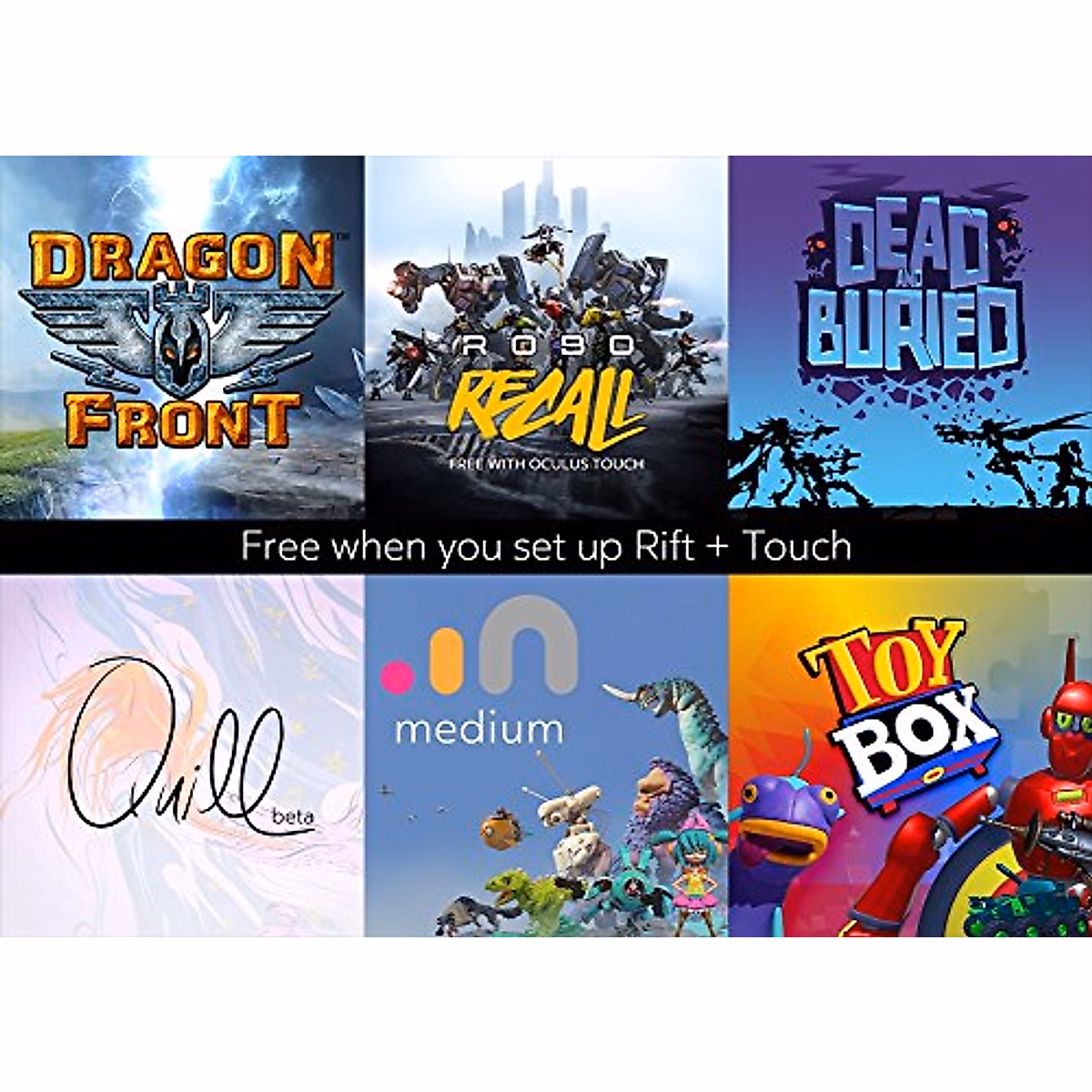 Oculus Rift + Touch Virtual Reality System