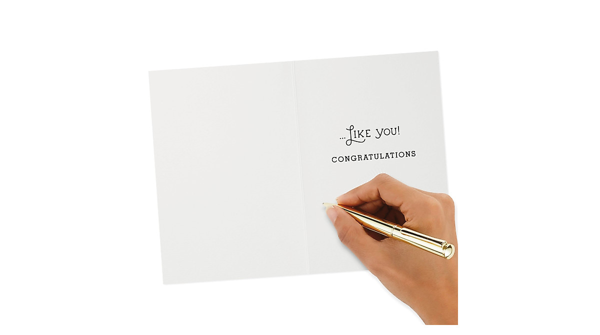 Hallmark Fern Pattern Graduation & Congratulations Card