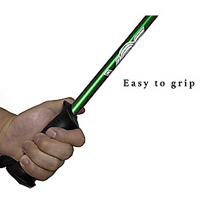 VOS Beach Multifunction Sand Sifter (Green, 2 Pack) Extra Long Adjustable Handle, Shell Scoop, Sand Scoop, Back Saver, Hygienic Pet Cat Litter Scoop, Aquarium Accessories Tool