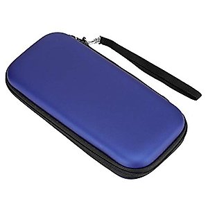 Mxzzand Game Consloe Carrier, Scratch Resistant Anti-Collision,Anti-Fall Waterproof Game Console Bag Hand Strap for Travel for Outdoor for Women for Men(Blue)