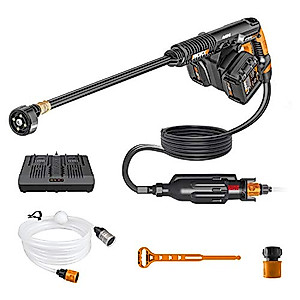 WORX Hydroshot Ultra WG649 40V High Pressure Hand Held Cleaner 2 * 4.0Ah Battery and Charger Included