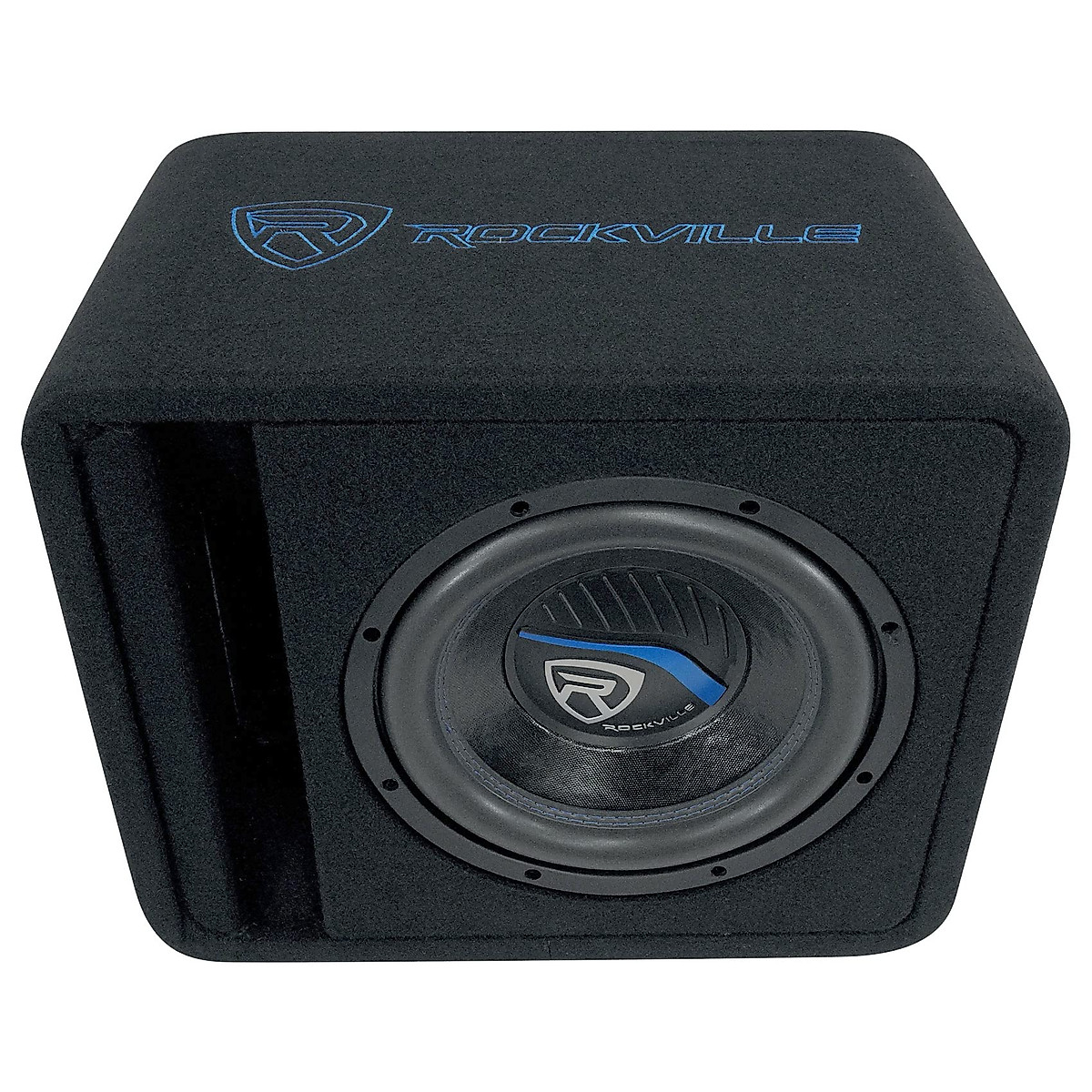 Rockville VS10K52 10" K5 1200w Car Subwoofer in Vented Sub Enclosure Box - 2 Ohm