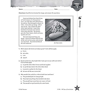 180 Days: Social Studies, Civics for 4th Grade Practice Workbook for Classroom and Home, Cool and Fun Practice Created by Teachers (180 Days of Practice)