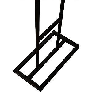 MISKYN Heavy Duty Metal Garden Arch Trellis 1.2M 1.4M 1.8M 2.4M 3M 3.5M Wide Weather-Resistant Rose Arches Wedding Archway Frame, Garden Entrances Decoration Arch Stand,Black,W1.2M*H2.2M