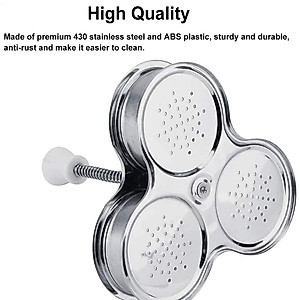 Egg Poachers, 3 Cups Egg Poacher Pan Stainless Steel Poached Egg Cooker Egg Poachers Cookware Set with 3 Nonstick Large Egg Poacher Cup, Egg Poacher Pan Insert, Easy to Use (Silver)