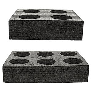 Cabilock 2pcs Pearl Cotton Cup Holder Drink Carrier Tray Cup Foam Holder Cup Carrier Tray Reusable Coffee Cup Carrier Tray car Coffee Cup Holder Drink Carrier for take Foam Stand Commercial