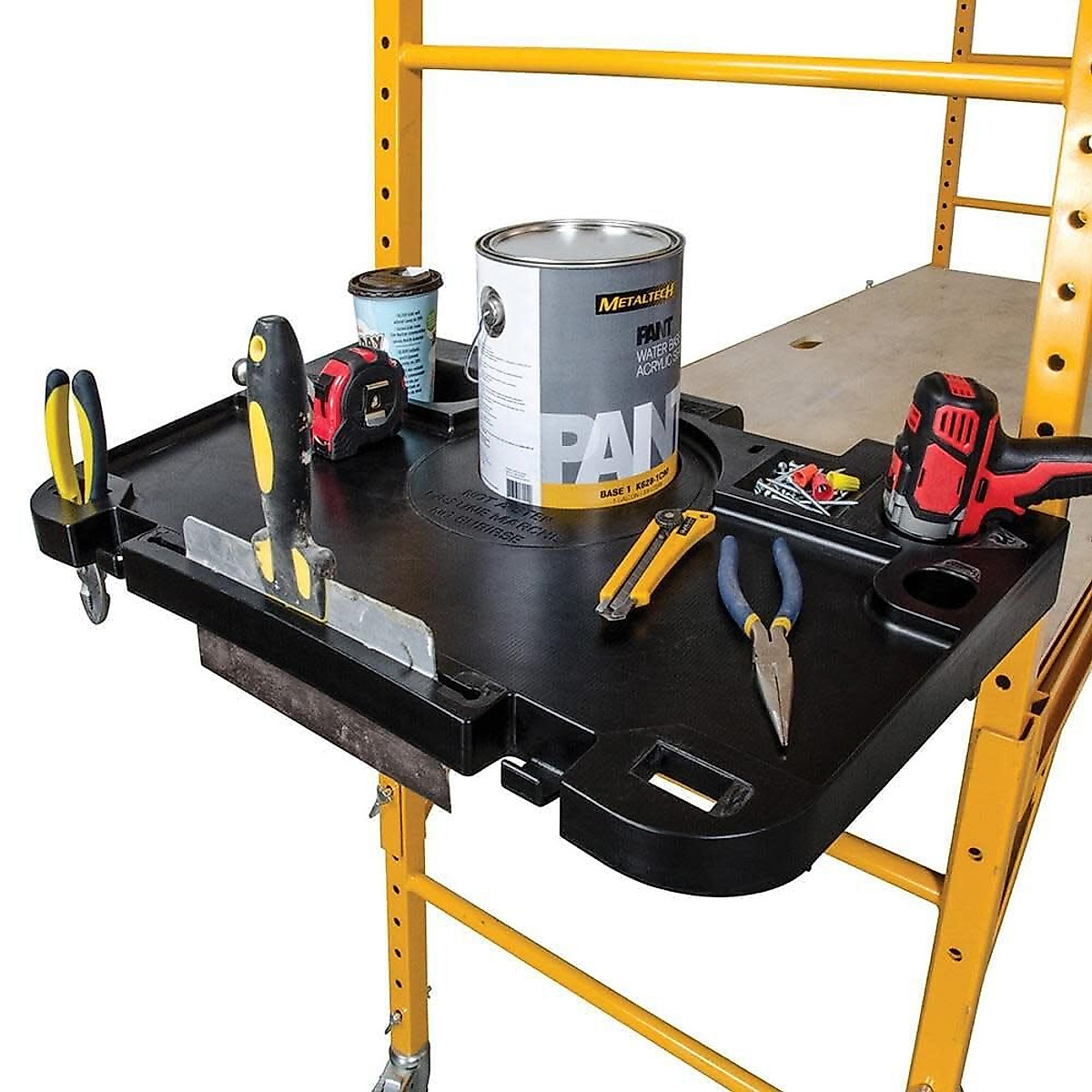 Metaltech CISTR Tool Shelf Jobsite Series 6' Baker Tool Tray Organized Clutter Free Work Area