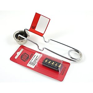 Single Flint Torch Striker/Spark Lighter + Replacement Flints (5 pkg)