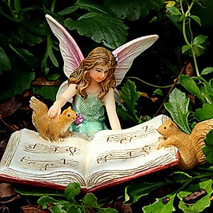 PRETMANNS Fairy Garden Fairies - Fairy Garden Accessories - Fairies for Fairy Garden Outdoor - Garden Fairy Figurine Bonnie for Miniature Garden - 1 Item