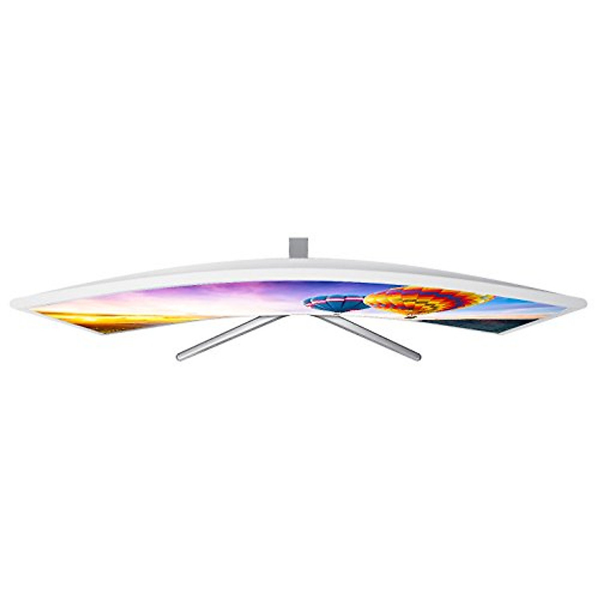 New Samsung 32" Full HD Curved Screen LED TFT LCD Monitor Glossy White MagicBright FreeSync Technology Eco Saving Plus Eye Saver DisplayPort HDMI (LC32F397FWNXZA)
