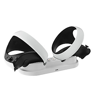 Charging Dock Station for PS VR2 Handle Controller with LED Light Gamepad Dual Dock Charger