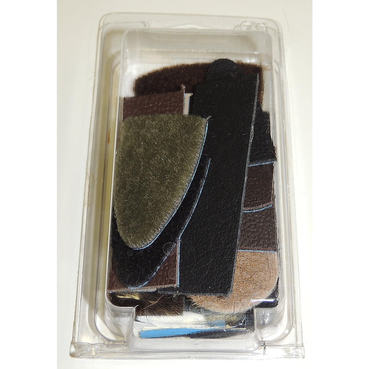 Trad Gear 20 Piece Traditional Archery Arrow Rest Assortment Pack - Recurve Longbow - Hair - Rug - Leather Adhesive Rests