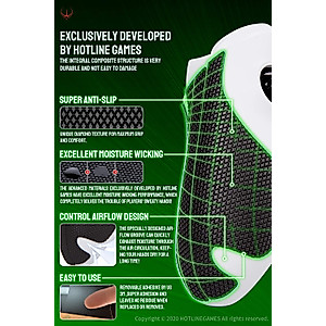 HOTLINEGAMES 2.0 Plus Controller Grip for Xbox Series X/S Controller Grips Tape XSX XSS Controllers, Anti-Slip, Sweat-Absorbent, Easy to Apply (Handle Grips (4PCS))