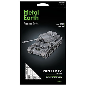 Metal Earth Premium Series Panzer IV Tank 3D Metal Model Kit Fascinations