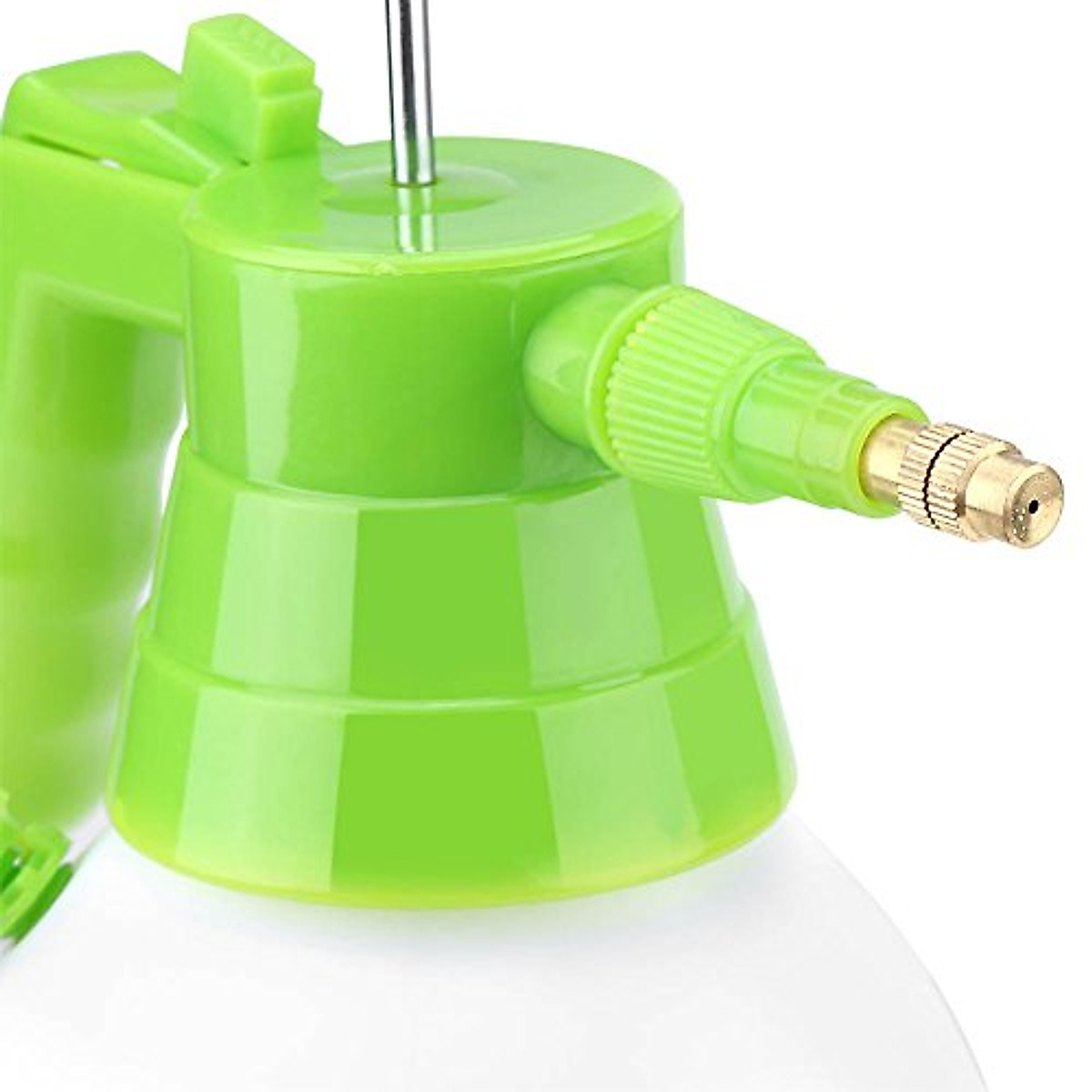 2L PP Manual Pressurized Water Sprayer Spray Gun Sprinkler Tool Safe Valve Design for Garden Lawn Plant