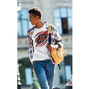 23 Slash Shirt to Match Jordan Retro Sneakers Low Mid High 1 2 3 4 5, Tee to Match Jordan 1s 2s 3s 4s 5s 6s Blue