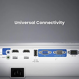 BenQ TH671ST 1080p Short Throw Gaming Projector | Gaming Mode for Intense Low Input Lag Action | 3000 Lumens for Lights On Entertainment | 3 Year Industry Leading Warranty