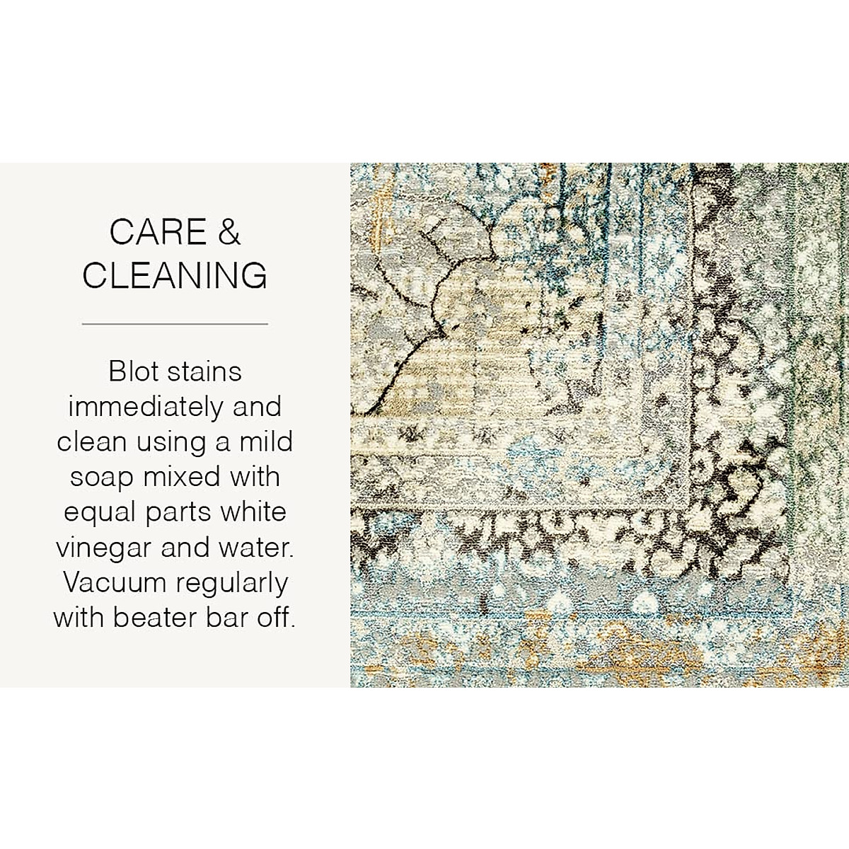 Jaipur Living Vibe Thayer 7'10"X10' Area Rug, Updated Traditional Green for Indoor Spaces