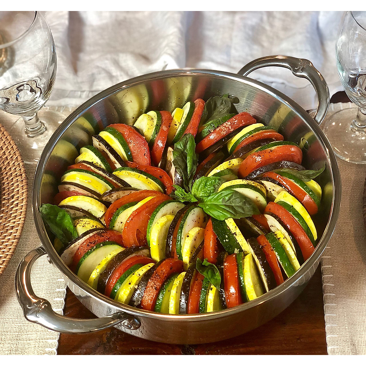 Hestan - ProBond Collection - Professional Clad Stainless Steel Sauteuse, Induction Cooktop Compatible, 3.5 Quart