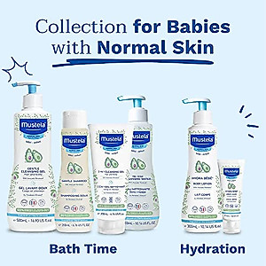 Mustela Baby Multi-Sensory Bubble Bath with Natural Avocado – Biodegradable Formula - 6.76 oz.