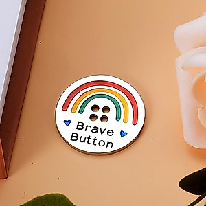 Back To School Gifts for Kids Teen Boys Girls, Inspirational Off To Collge First Day of School Gifts for Son Daughter, Brave Worry Anxiety Rainbow Brave Gift, Christmas Stocking Stuffer Birthday Gifts