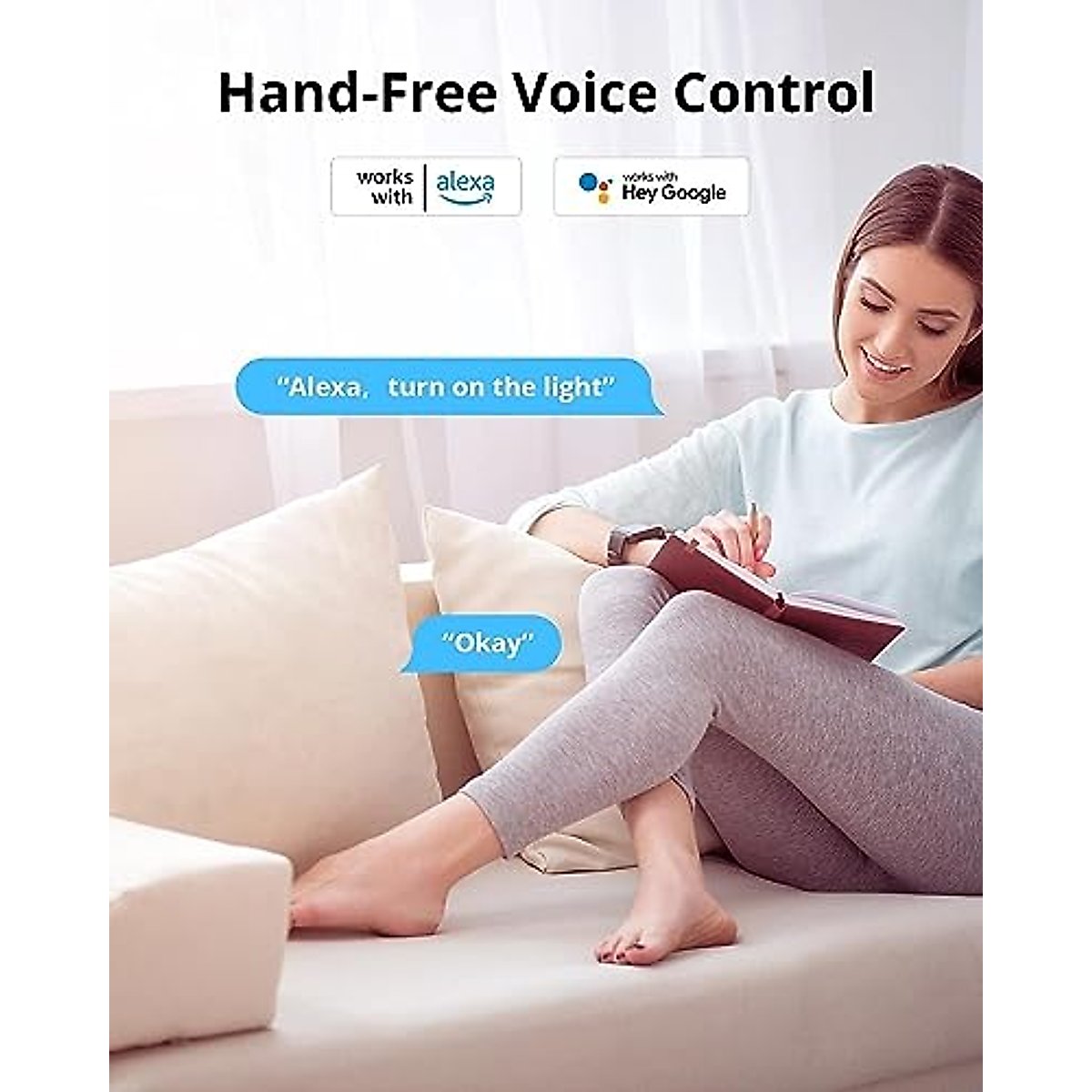 SONOFF S31 WiFi Smart Plug with Energy Monitoring, 15A Smart Outlet Timer Switch ETL Certified, Work with Alexa & Google Home Assistant, IFTTT Supporting, 2.4 Ghz Wi-Fi Only