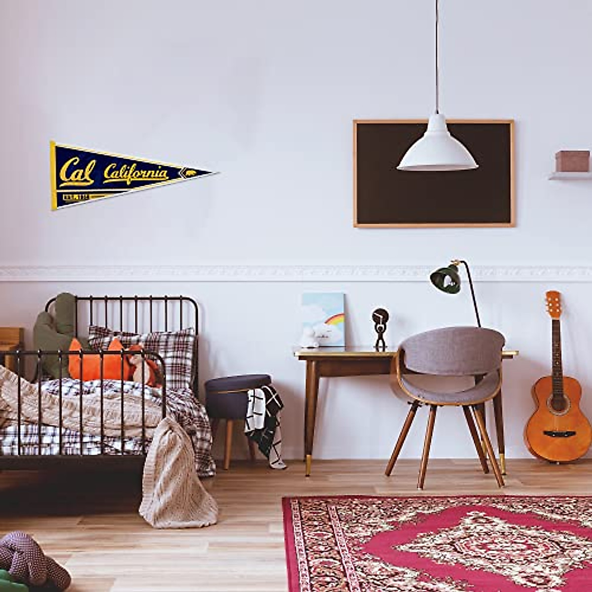 Rico Industries NCAA Cal Berkeley Golden Bears Classic 12" x 30" Soft Felt Pennant - EZ to Hang - Home Décor (Game Room, Man Cave, Bed Room)