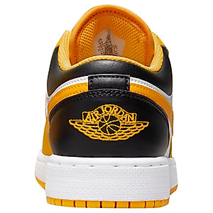 NIKE Jordan Youth Air Jordan 1 Low GS 553560 701 University Gold - Size 5.5Y, Taxi/Black-white, 5.5 Big Kid