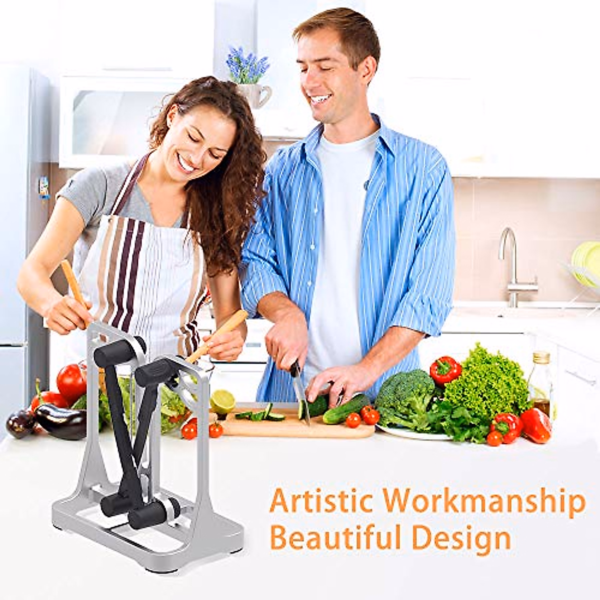 Knife Sharpener, Knife Sharpeners for Kitchen Knives, Knife Sharpening with Adjustable Angles, Ehoyal Kitchen Knife Sharpener Helps Repair Sharpens, Hones, Polishes Blades for Steel Knives