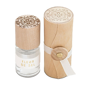 Skeem Print Block Rollerball Perfume - Fleur de Sel - Natural Ingredients - Travel Perfume, Mini Perfume Oil (.5 fl oz)