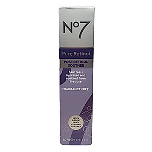 No. 7 No 7 Pure Retinol Skincare Bundle - Contains Pure Retinol Night Concentrate (1 fl oz) and Post Retinol Soother (1.69 fl oz) - No 7 Pure Retinol Fragrance Free Beauty Set, 2 Piece Set