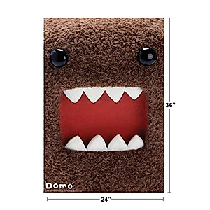 Domo Face Cute Funny Cool Wall Decor Art Print Poster 24x36