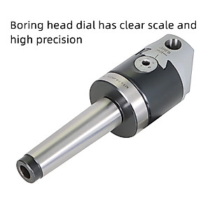 waltyotur 2 Inch Boring Head MT3 Bar Tool Set for Milling Forming and Drilling Machines