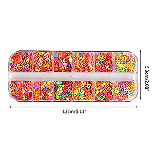 Glitter Flakes Stars Love Heart Numbers English Mixed Sequins Epoxy Resin Mold Filler Nail Art Decorations