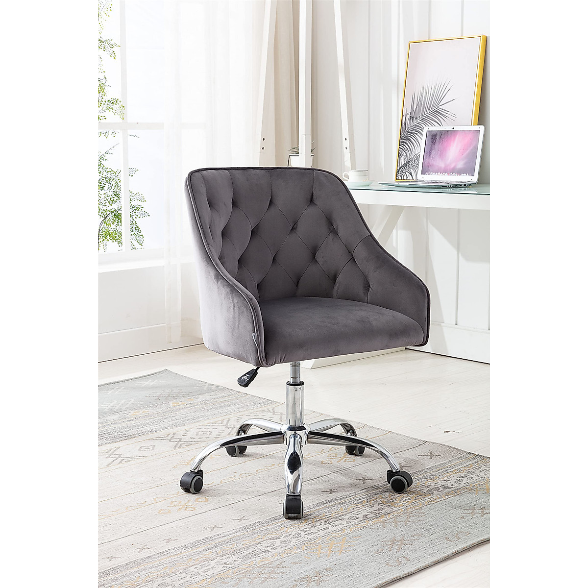 KUIKUI Shell Chair, Modern Leisure Office and Living Room Chair