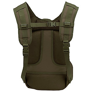 Samurai Tactical Tactical Day Pack Backpack for Everyday, Olive Drab, One Size