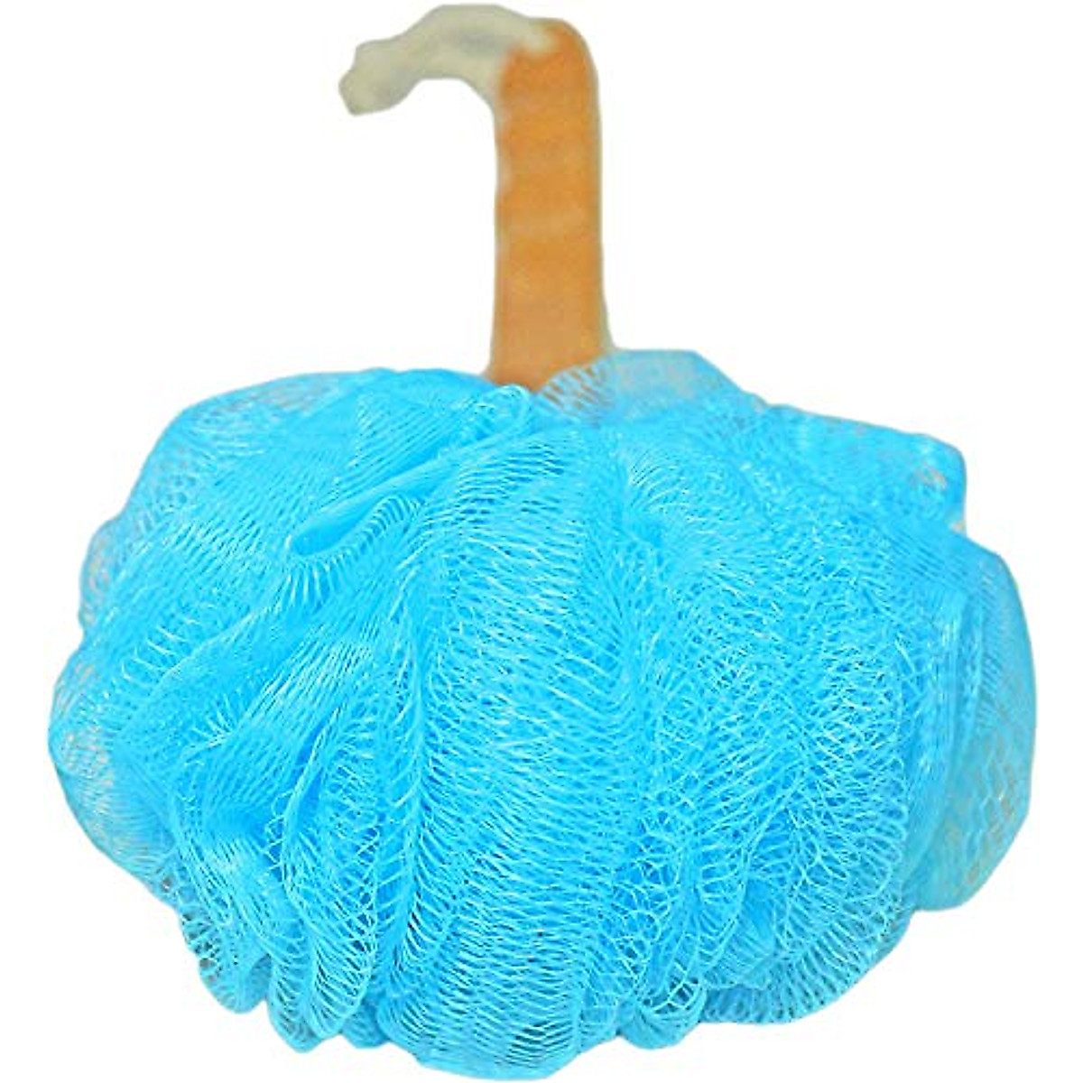 2-Pack Shower Loofah Body & Back Scrubber - Exfoliating Loofah luffa loofa Bath Brush On a Stick - With Long Wooden Handle Back Brush For Men & Women - Easy Reach Body Wash & Lotion Applicator