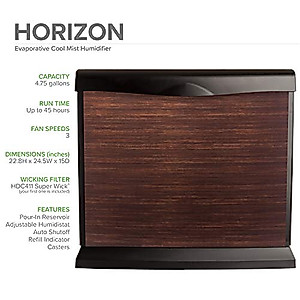 AIRCARE Digital Whole-House Console-Style Evaporative Humidifier for Coverage up to 3,700 sq. ft. (Copper Night)