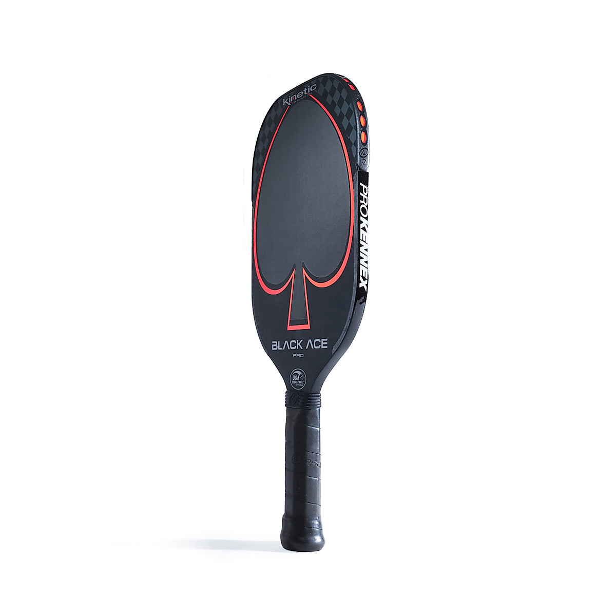 PROKENNEX Black Ace Pro - Pickleball Paddle with Toray 700 Carbon Fiber Face - Comfort Pro Grip - USAPA Approved