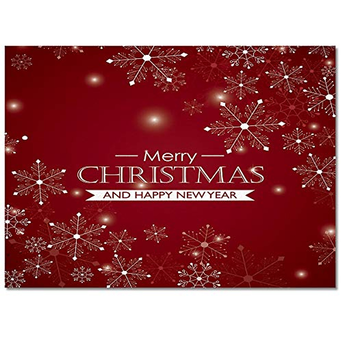 Area Rug Absorbent Non-Slip Rectangle Rug Merry Christmas Romantic Snowflake Red Rugs for Living Room Bedroom Kitchen Entryway, Soft Floor Mat Indoor Carpet Accent Rugs 2x3 Feet