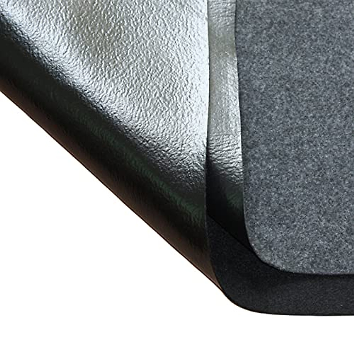 Huhudde Large Under Grill Mat for Outdoor Charcoal Flat Top Smokers Deck Protective Mat Fireproof Grill Pads Heat Resistant BBQ Floor Mat for Outdoor Grill