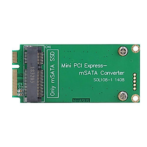MSATA Converter mSATA SSD to Mini PCI Express SATA SSD Riser Card Extender Adapter Converter for EEE PC 1000