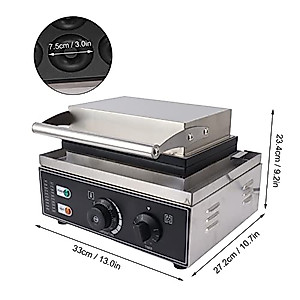 Commercial Electric Donut Making Machine Commercial Donut Making Machine Gentle Polishing Intelligent Bar Heating for Bakery (US Plug 110V)