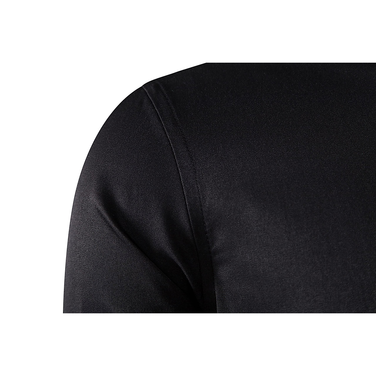 MUSE FATH Men's Camisas De Vestir Para Hombres-Casual Long Sleeve Church Shirt-Button Up Wedding Dress Shirts-Black Diagonal-XL