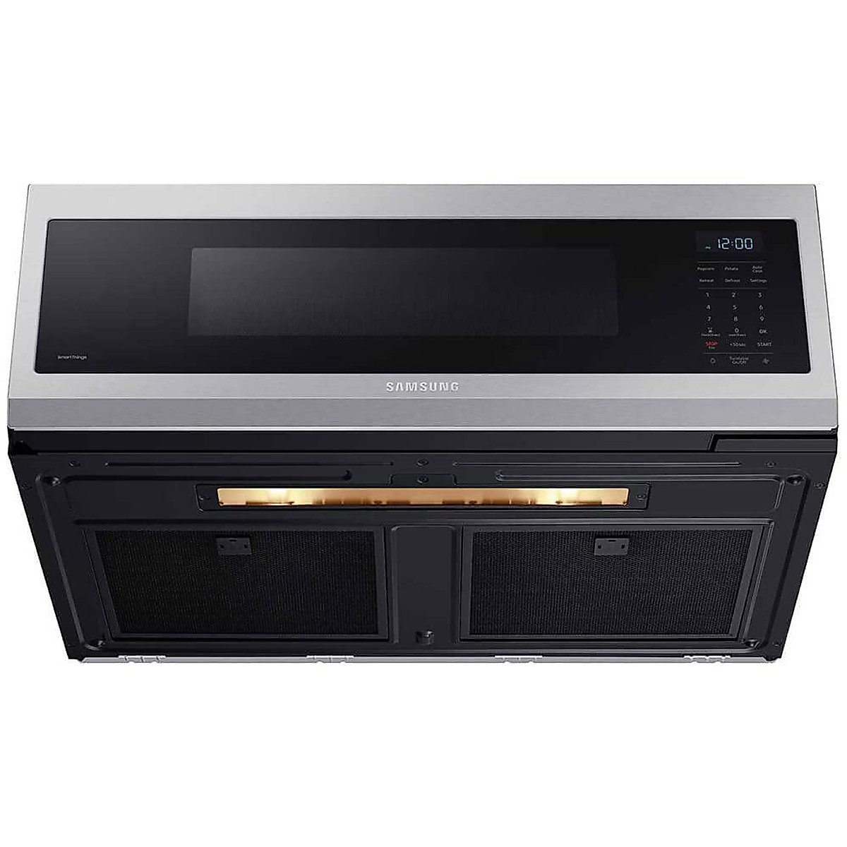 1.1 Cu. Ft. Low Profile Over the Range Stainless Steel Microwave