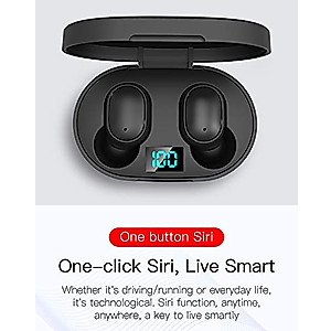 E6S TWS Bluetooth Earphones Wireless Earbuds for Xiaomi Redmi Noise Cancelling Headsets with Microphone Handsfree Headphones