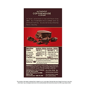 Torani Puremade Sauce, Dark Chocolate, 16.5 Ounces (Pack of 4)