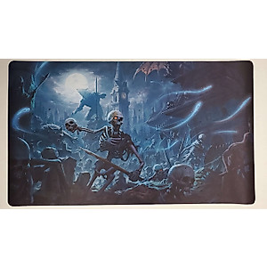 Fantasy North - The Midnight Hour - TCG Playmat and Mouse Pad - 24 x 14 inches