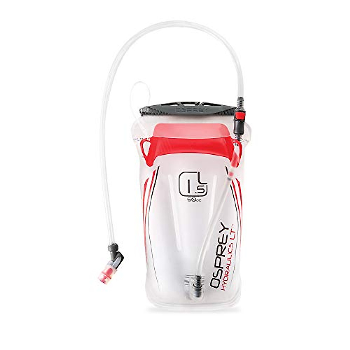 Osprey Hydraulics LT 1.5L Water Reservoir with Bite Valve, Red