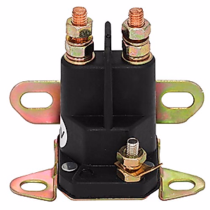 YIXIN Universal Solenoid Relay Fit for Trombetta Ariens Husqvarna AYP Murray Toro Bolens MTD Snapper Troy Bilt Briggs Stratton Bad Boy Hako Simplicity Polaris